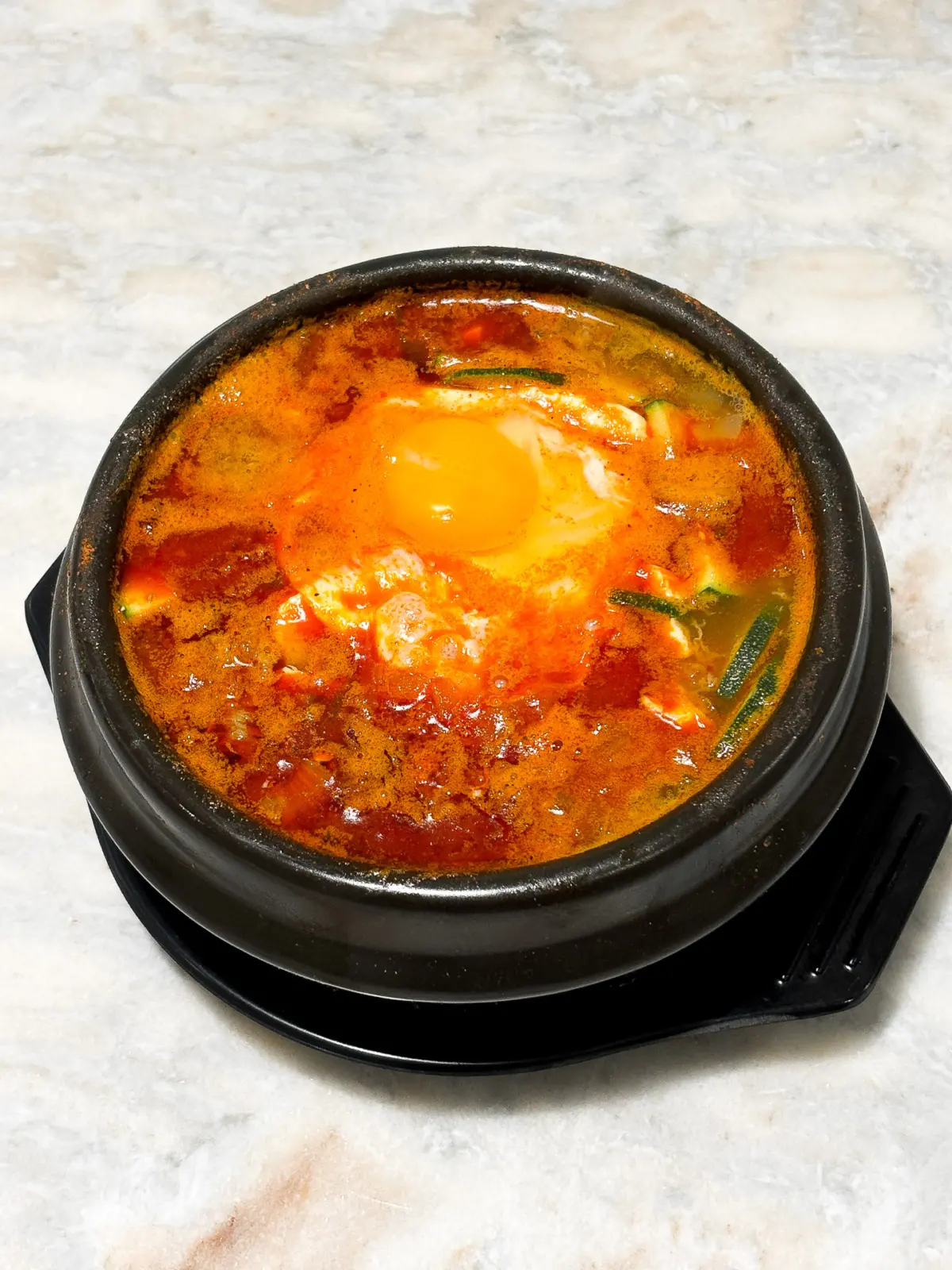 Beef Sundubu Jjigae (Korean Spicy Soft Tofu Stew) | Blonde Kimchi
